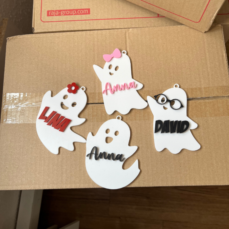 Fantome mignon à personnaliser - Halloween et automne - Jymm